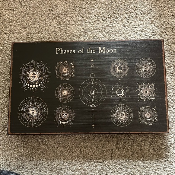 Quill To Paper | Holiday | Quill To Paper Phases Of The Moon Wall Decor ...